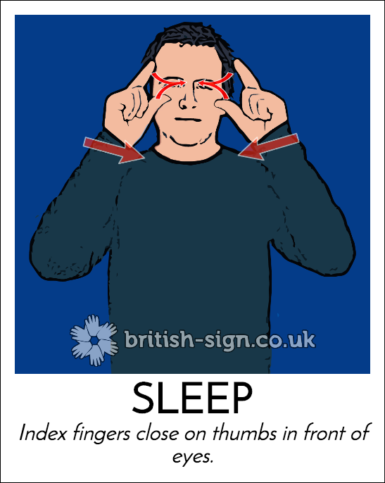Sign of the D4Y - Sleep : r/BSL
