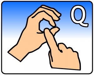 British Sign Language Dictionary | q