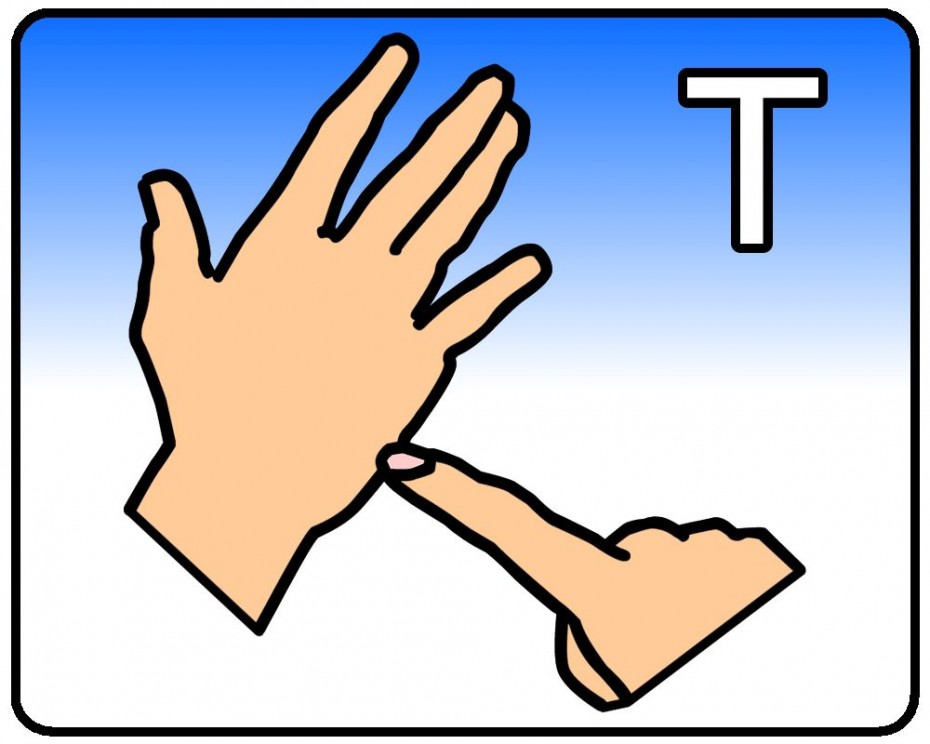 British Sign Language Dictionary | t