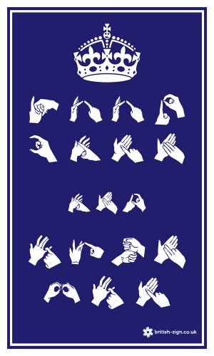 British Sign Language Dictionary | Keep Calm and Sign BSL – Blue