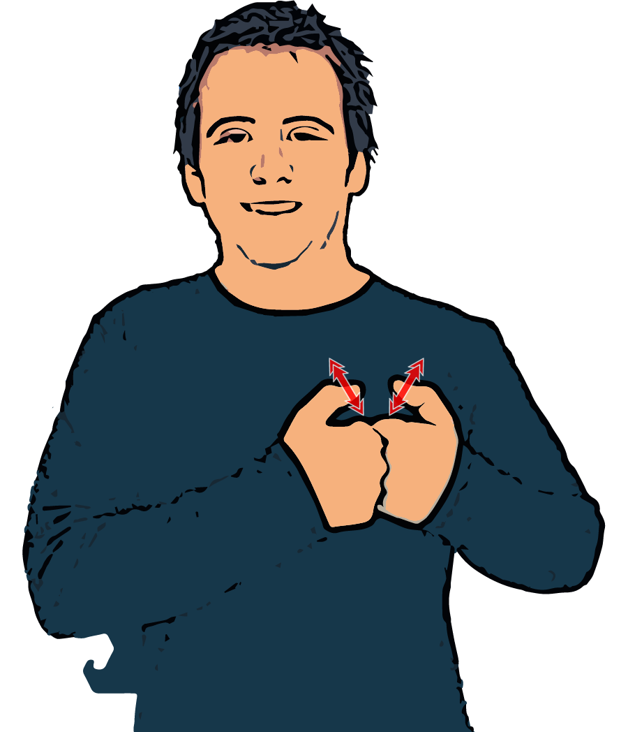 British Sign Language Dictionary | Valentine – British Sign Language (BSL)